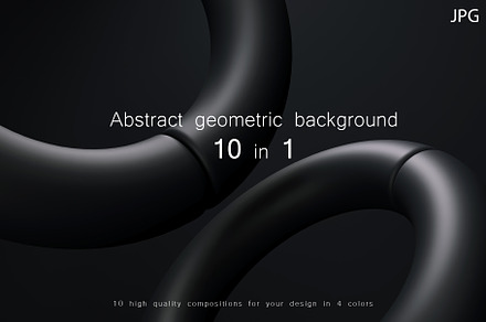 Basic geometric outline flat shapes | Background Graphics ~ Creative Market