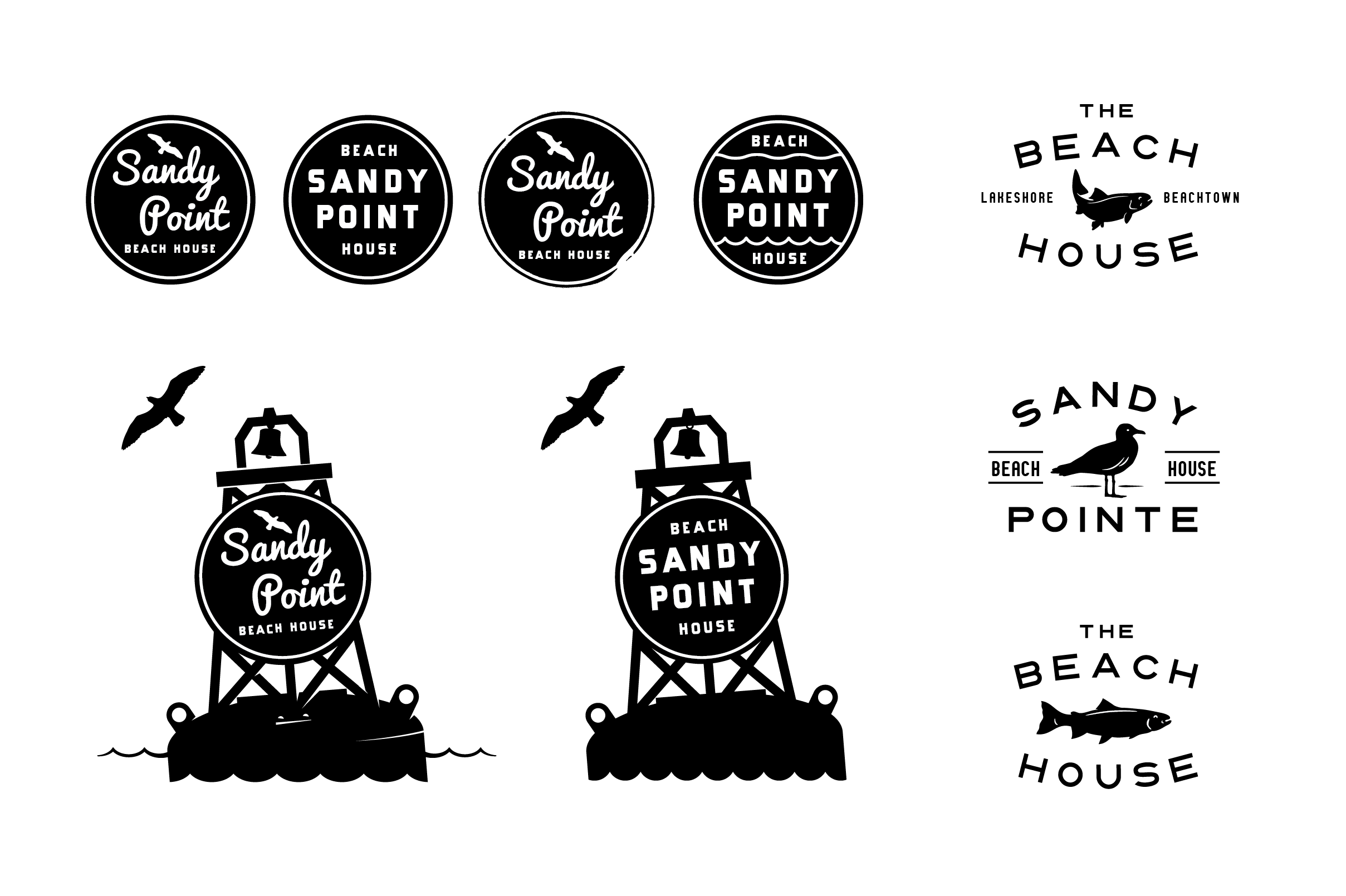 9 Beach House Buoy & Nautical Logos, a Branding & Logo Template by ...