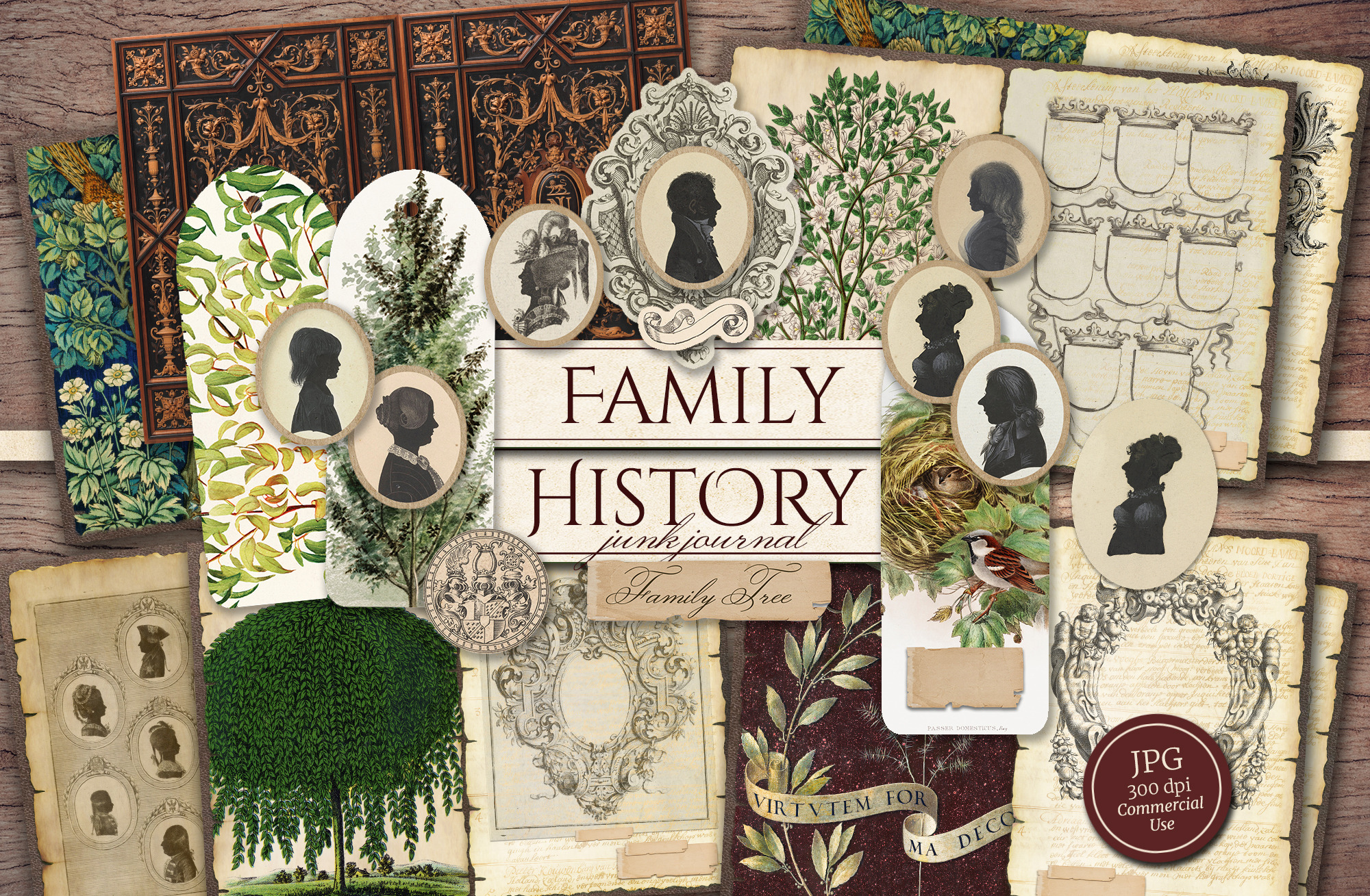 Family History Scrapbook Kit