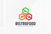 Bistro Food Logo Template, a Branding & Logo Template by LOGOMAGINE