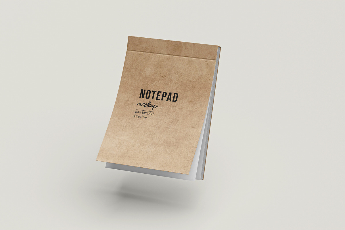 vol 2 Notepad A6 Mockup, a Books & Magazine Mockup by graphic_keY | Creative Market