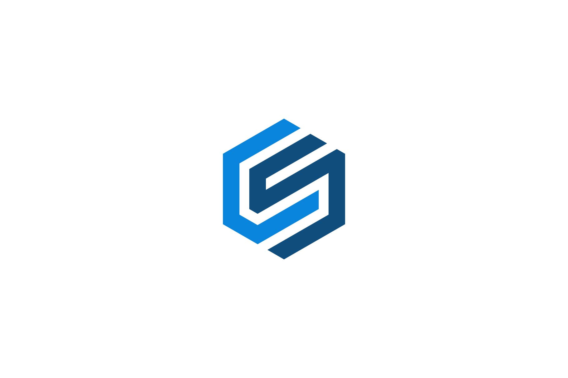 CS Hexagonal Logo Design, a Branding & Logo Template by FransiskaDesign ...