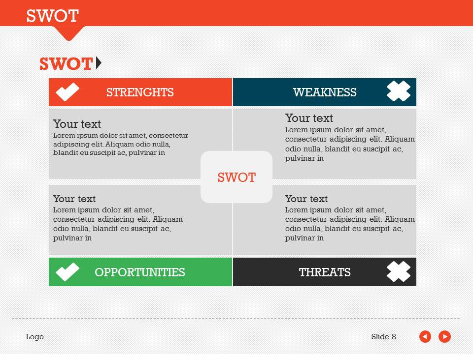 SWOT Pack 1 PowerPoint Template, a Presentation Template by Yes ...
