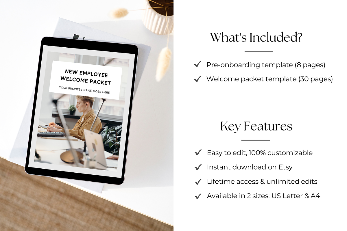 Employee Welcome Package Template, a Magazine Template by ShopRShop