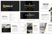 Malia - Google Slides Template, a Presentation Template by SlideFactory