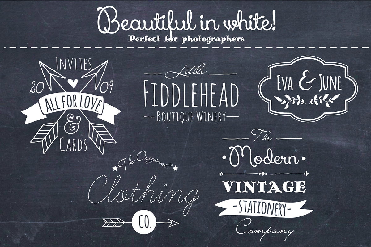 Cute Premade Logo Templates - Set 4, a Branding & Logo Template by The ...
