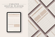 Undated Digital Planner | GoodNotes