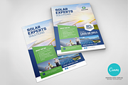 Solar Company Canva Flyer