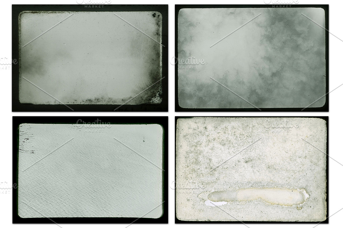 Film Negative Overlays, a Texture Graphic by Blue Line Design