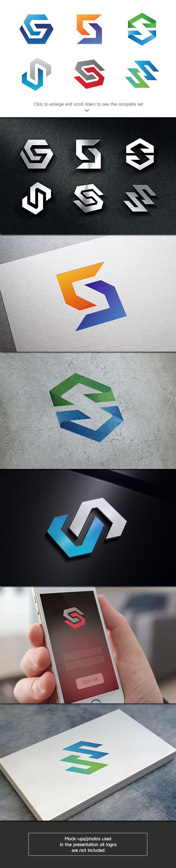 6 Best of Letter S Logos, a Branding & Logo Template by nospacestore