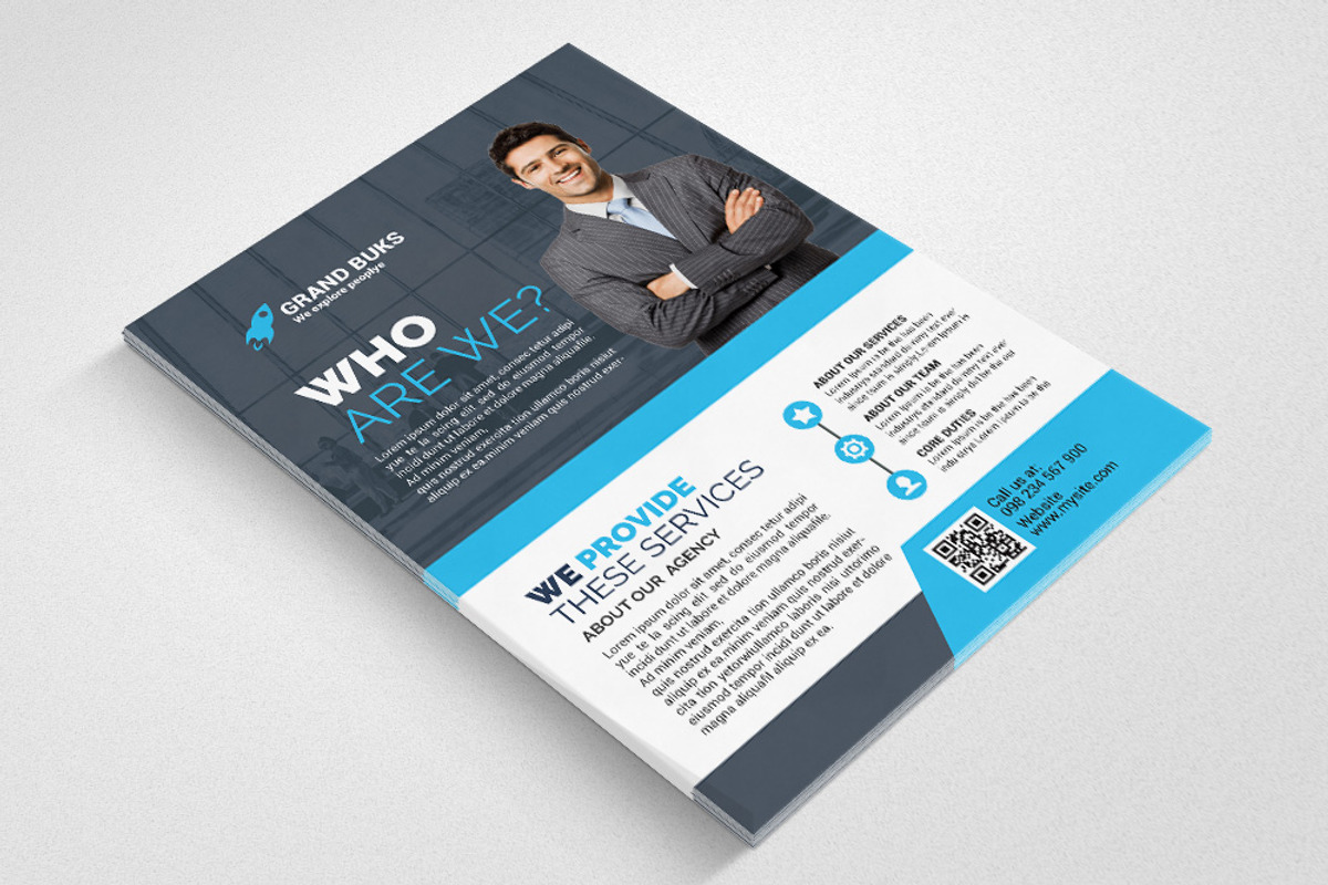 HR Recruitment Flyer, a Flyer Template by Business Flyers