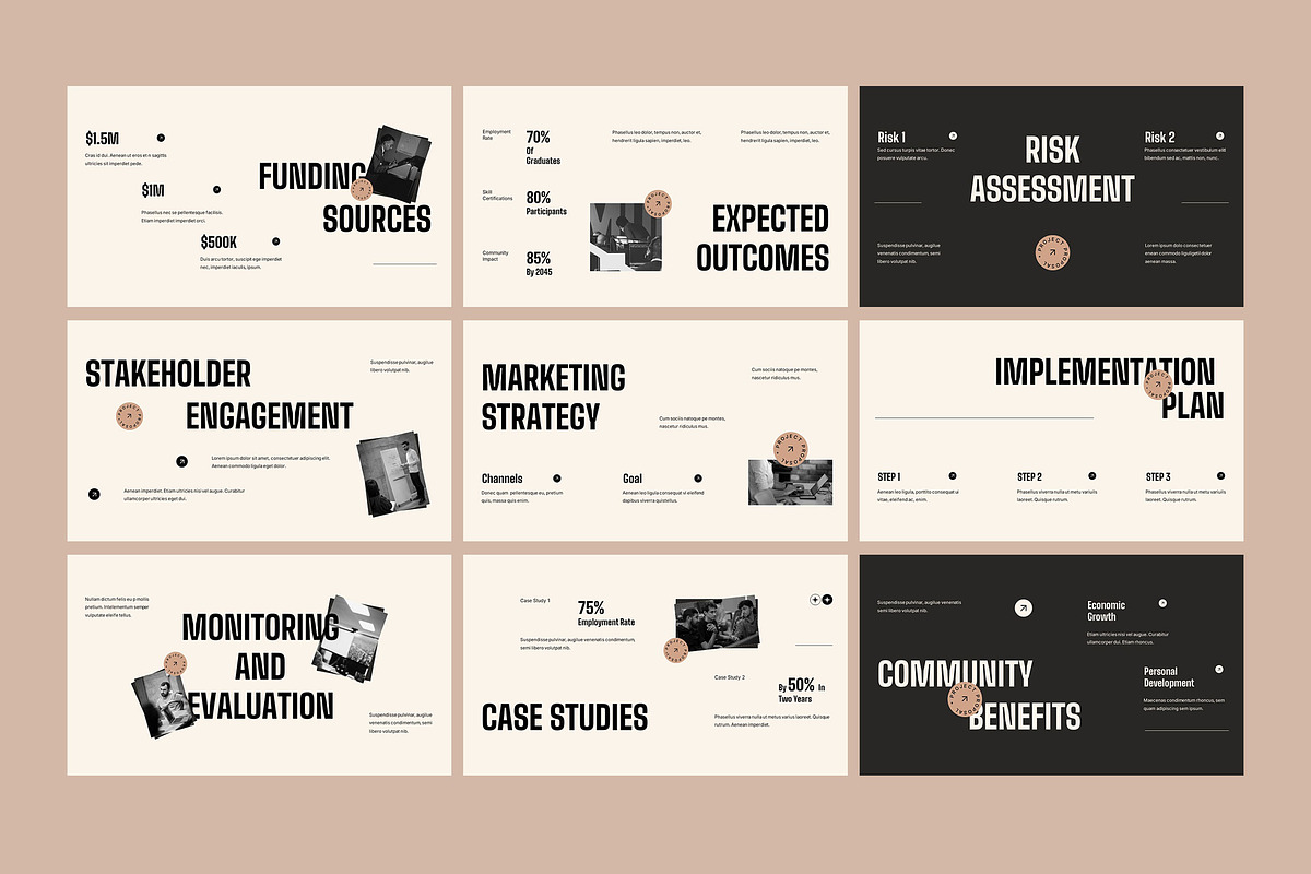 Project Proposal Powerpoint, a Presentation Template by fakhroo