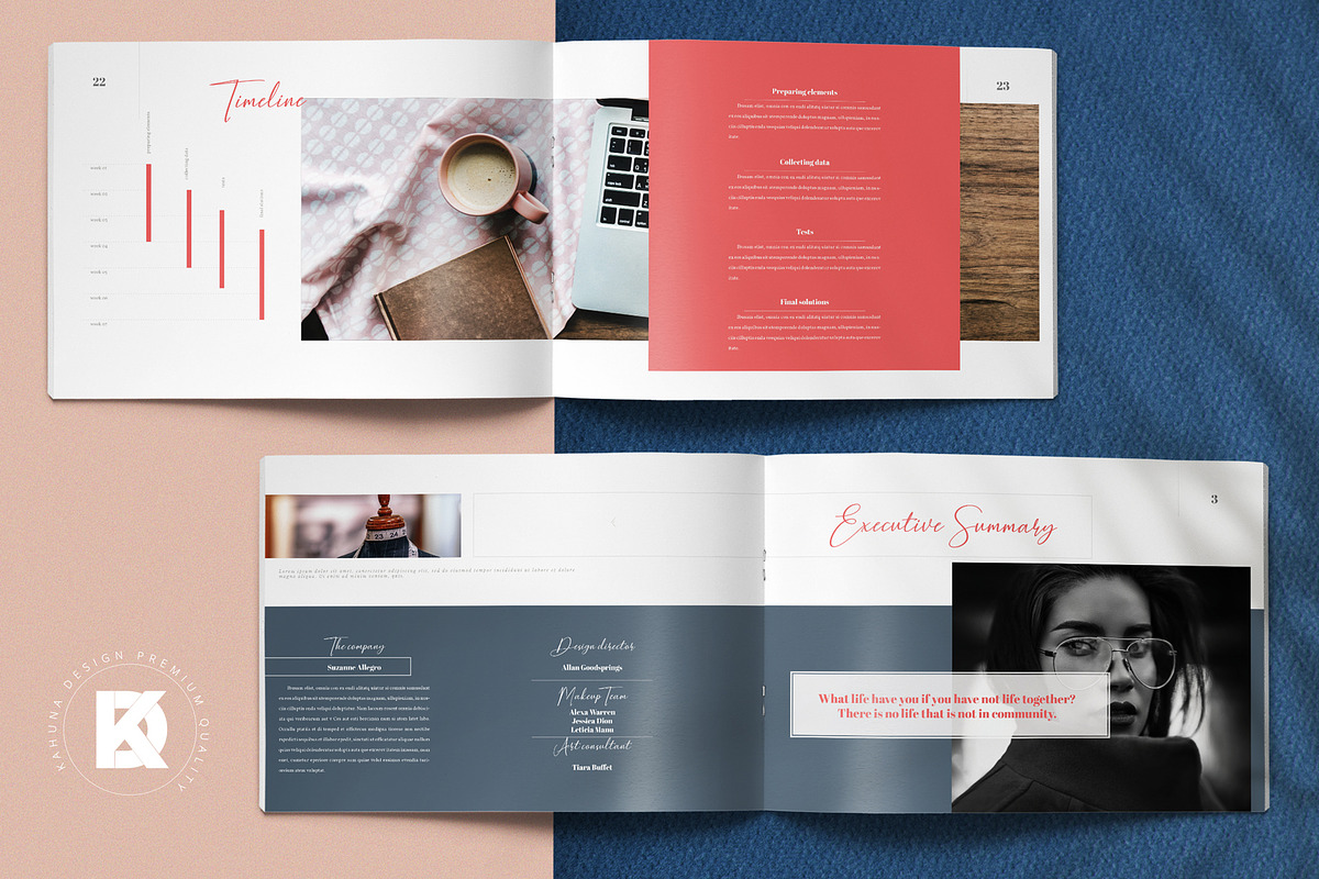 Project Proposal Landscape, a Brochure Template by Kahuna Design
