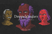 Doppelgangers - Renaissance Avatars, a Person Illustration by Nomad Visuals