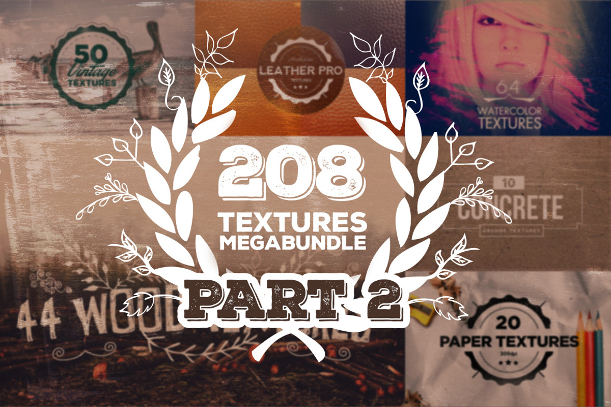 208 Textures Megabundle: Part 2, a Texture Graphic by Layerform Design Co.
