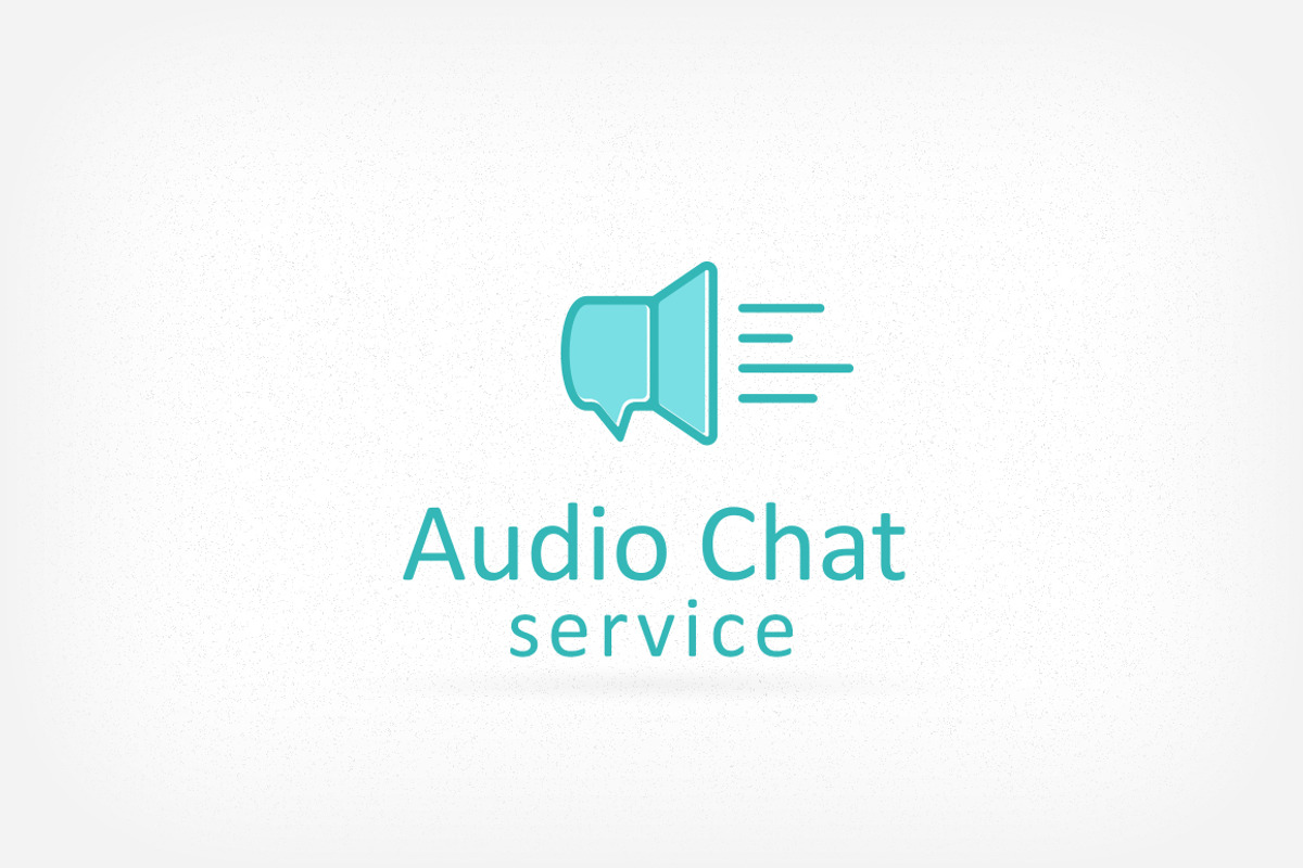 Voice Chat Logo, a Branding & Logo Template by NasirGrfx