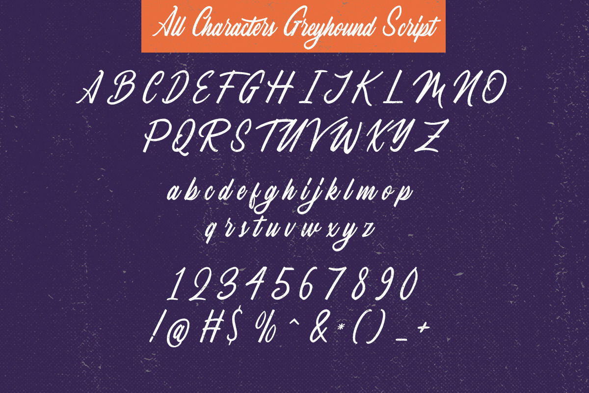 The Greyhound - Font Duo (+BONUS), a Script Font by Rillatype