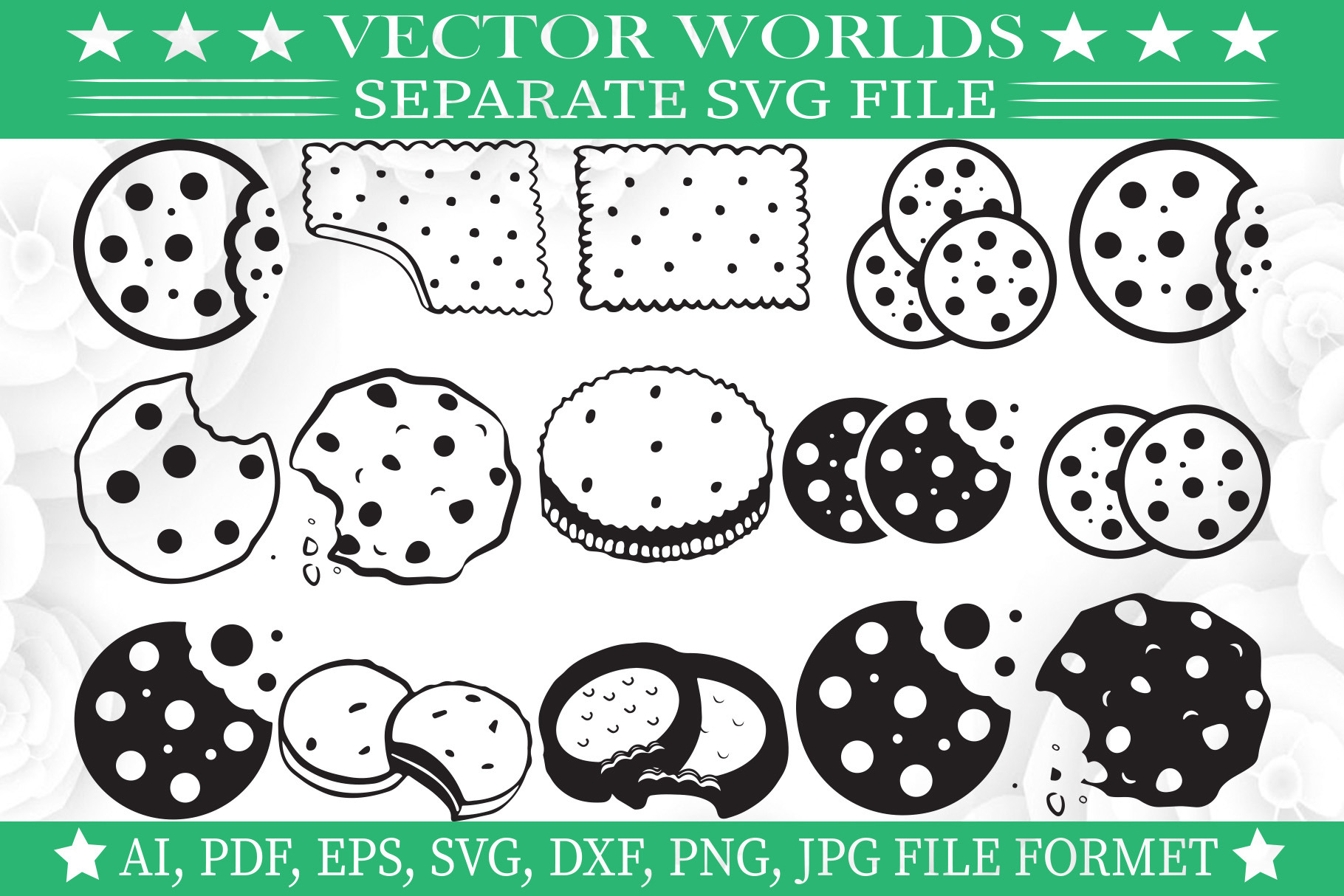 Cookie Svg, Cook, Food Svg, an Object Graphic by VectorWorlds