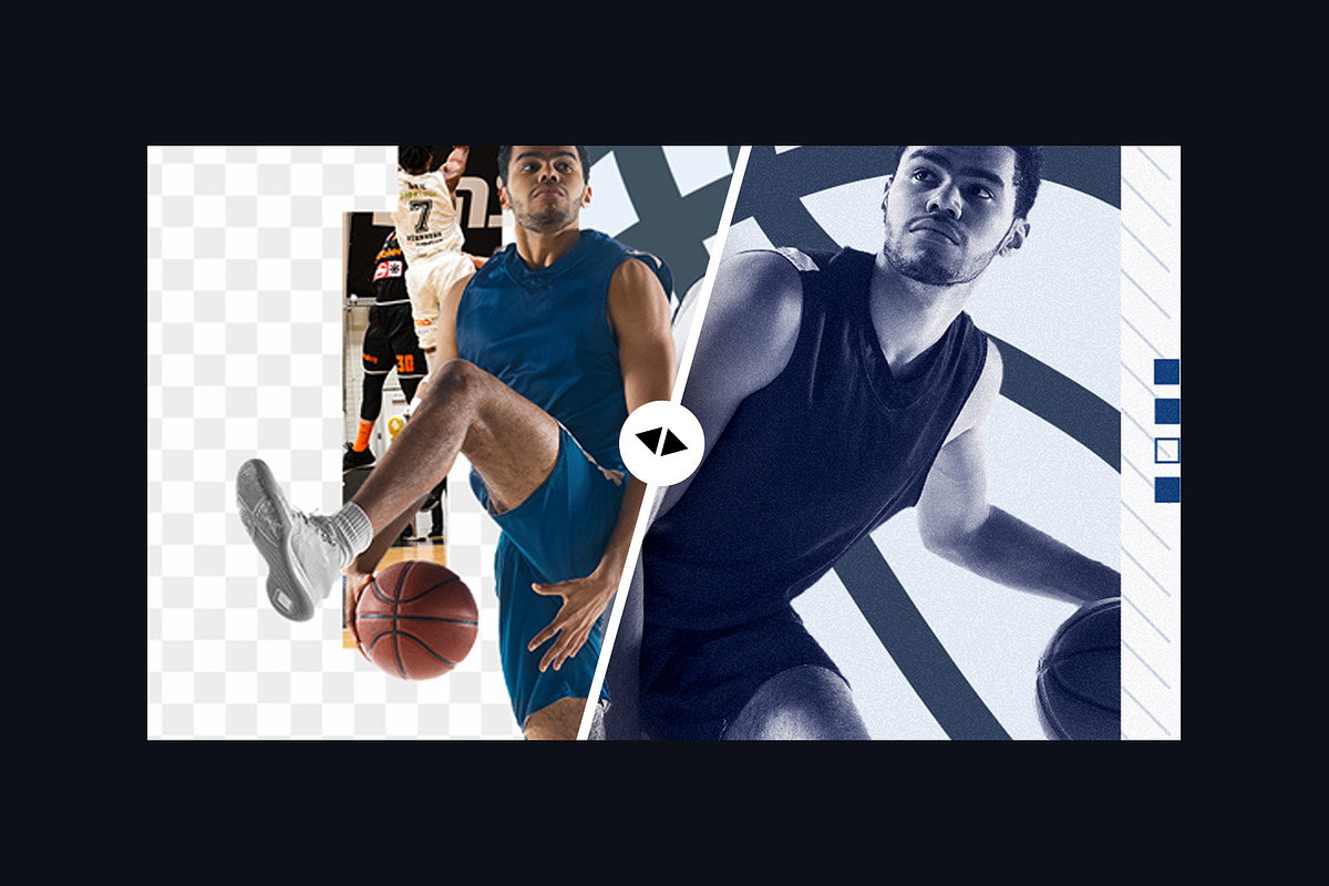 Bundle 5 Basketball Post Templates