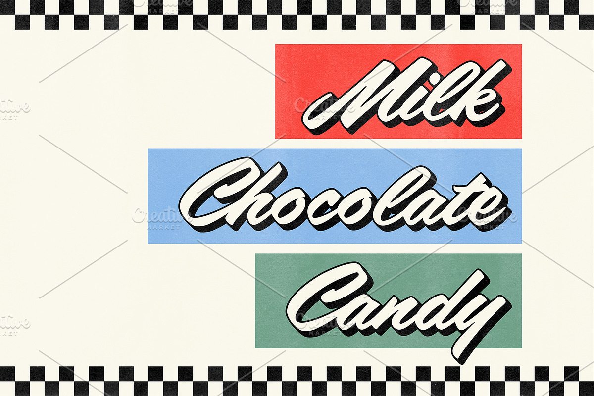 Soda Fountain Graphic Styles