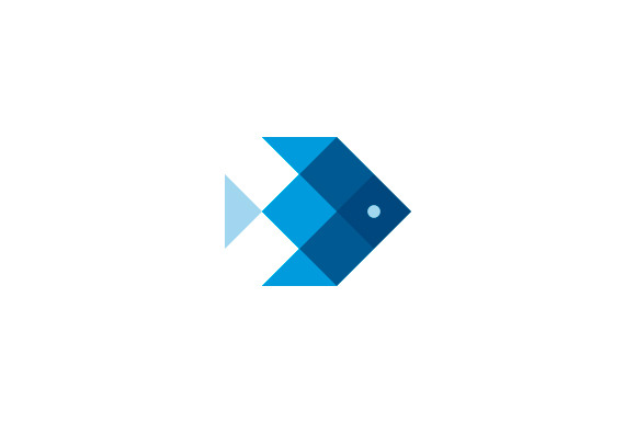 Pixel Fish Logo, a Branding & Logo Template by Mauro Bertolino