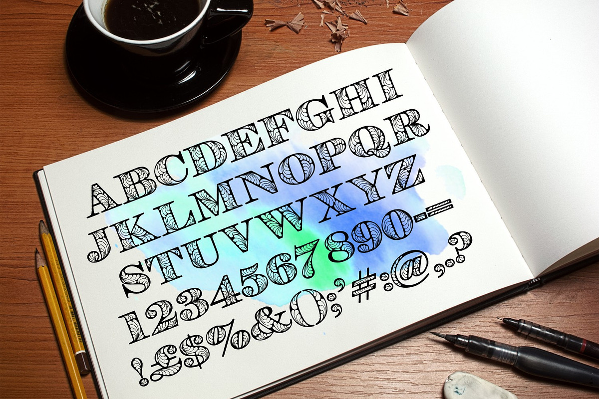Retrograph Font, a Font by Digital Typeface Studio | Creative Market