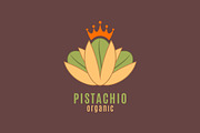 Pistachio logo vector sign, an Object Graphic by PushLogo
