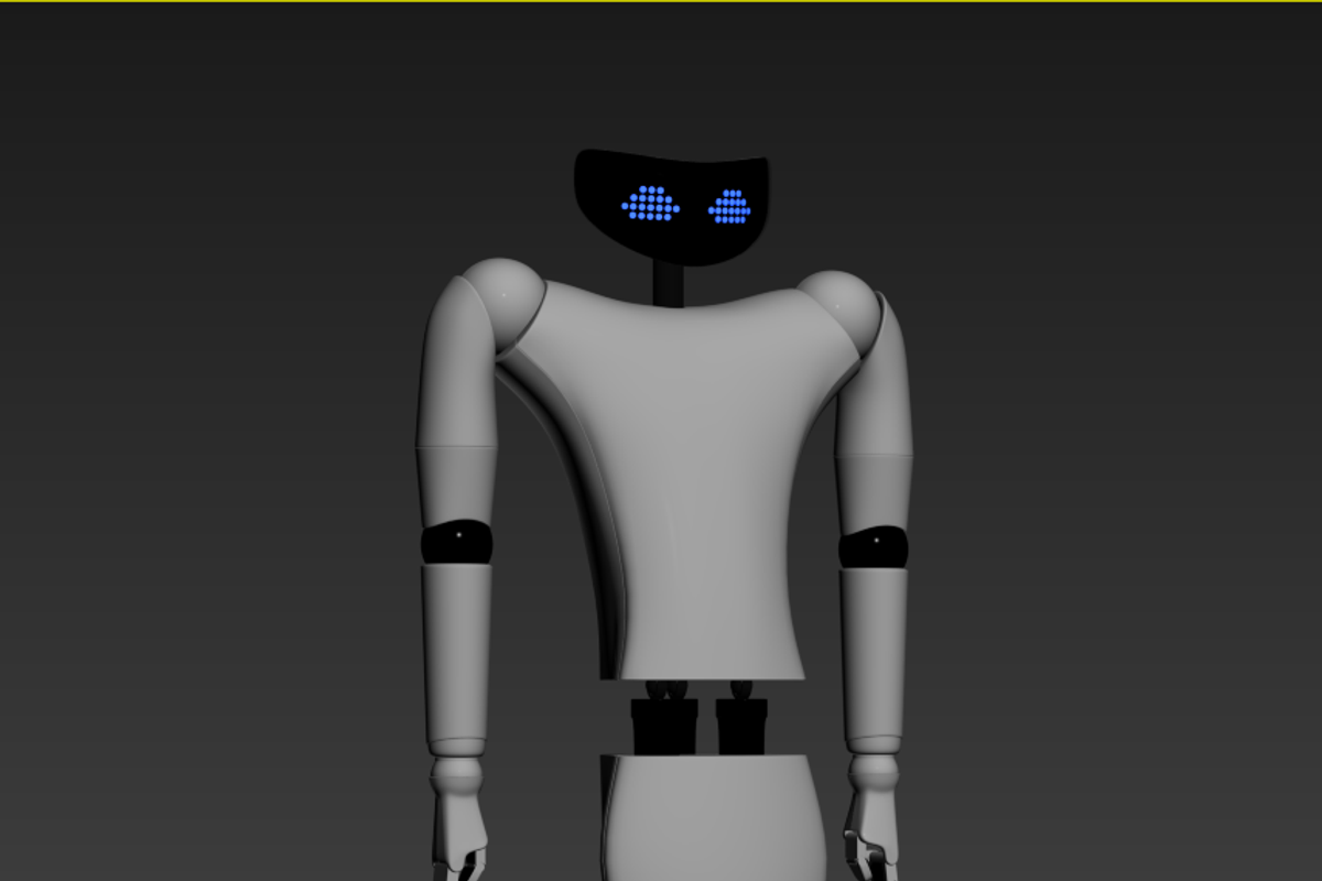 R1 Personal Humanoid Robot 3d model, an Object 3D Model by konstantin ...