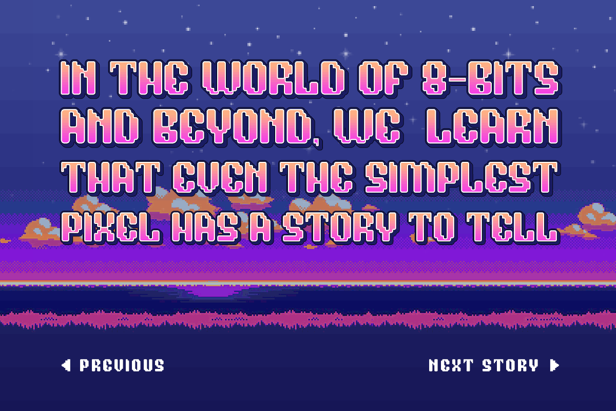 Game Paused - Pixel Game Family, a Sans Serif Font by Dharmas Foundry