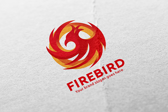 Fire Bird Logo, a Branding & Logo Template by WheelieMonkey