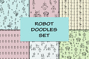 Robot doodles vol. 3 | Graphic Patterns ~ Creative Market