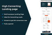 High Converting Landing Page, a Landing Page Template by Apexure ...