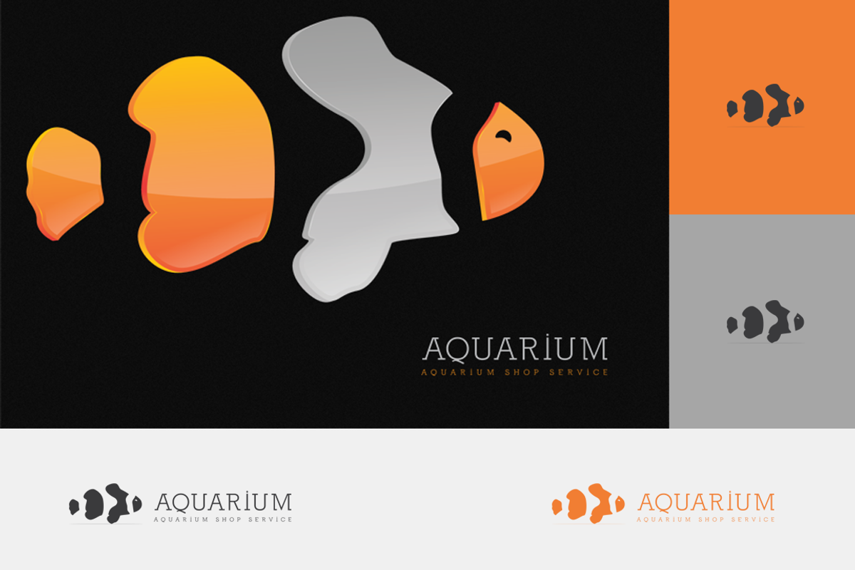 Fish Aquarium Logo, a Branding & Logo Template by AlfianBrand