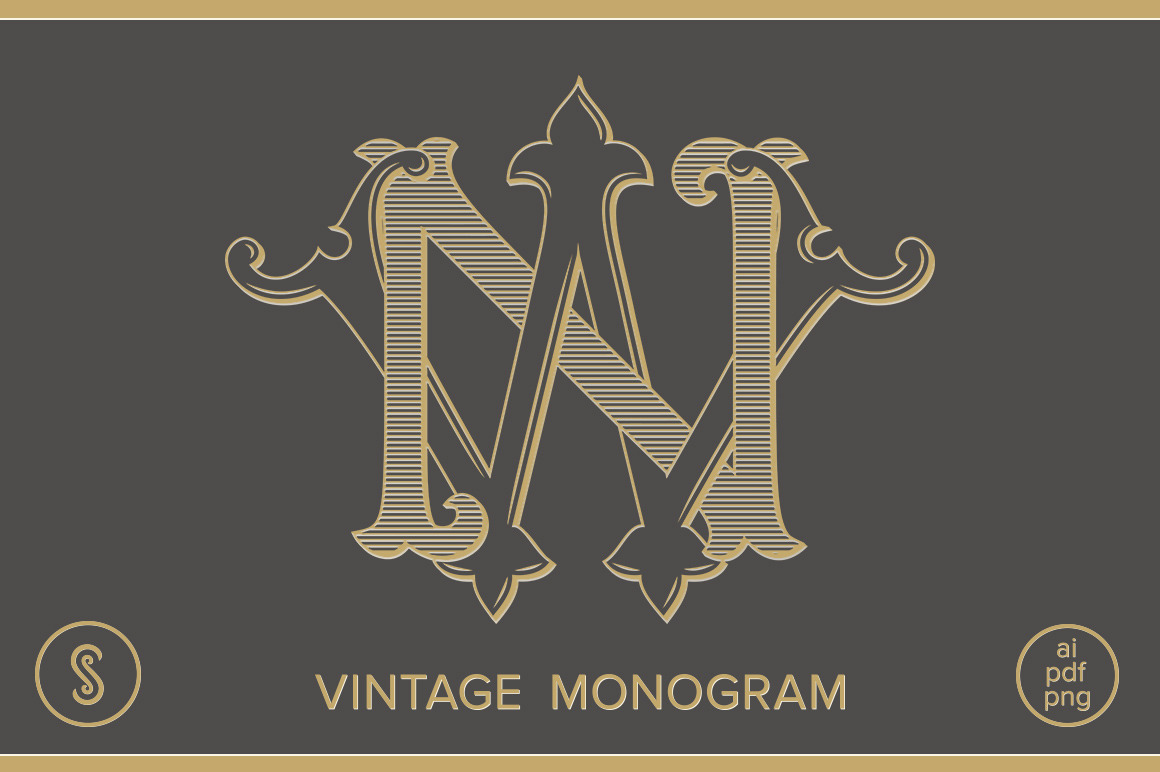 NW Monogram WN Monogram, a Branding & Logo Template by Shuler Studio ...
