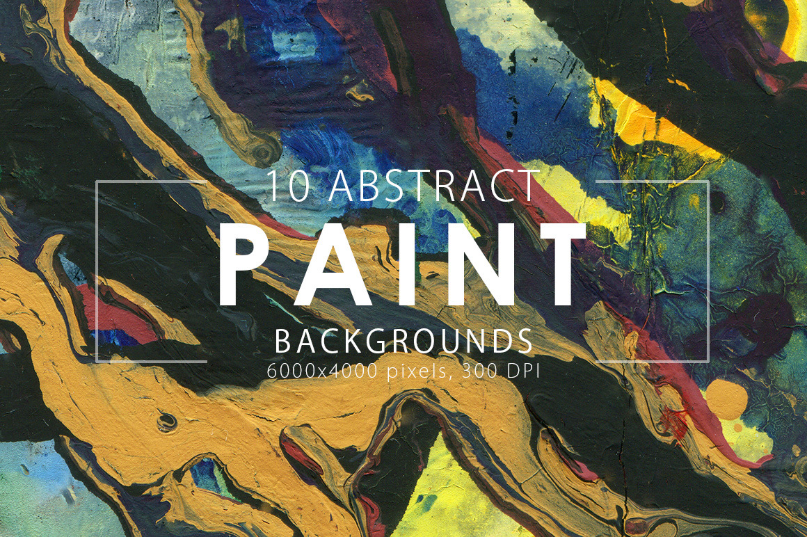 Abstract Paint Backgrounds, a Texture Graphic by ArtistMef