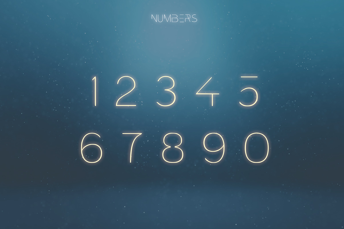 EXOPLANET - A Futuristic Typeface, a Font by Dene Studios