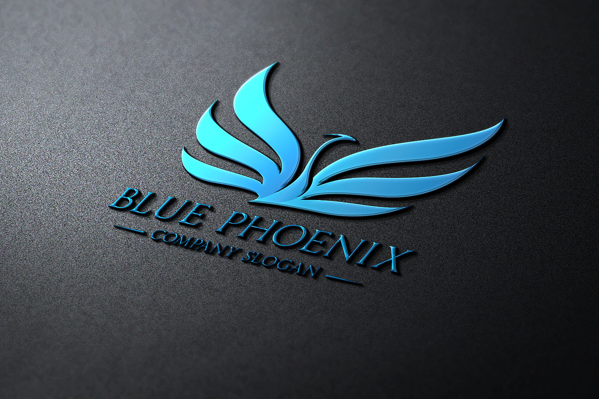 Blue Phoenix, a Branding & Logo Template by Vectorwins Premium Shop