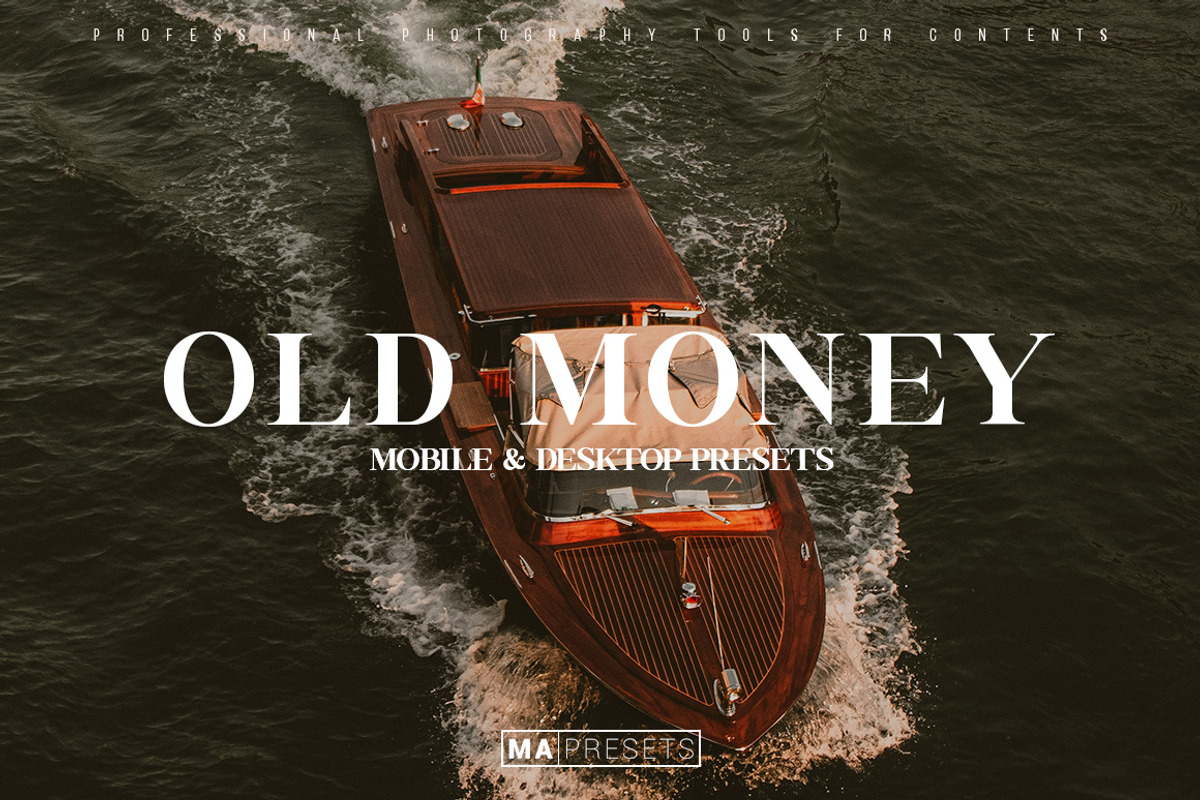 10 OLD MONEY FILM Lightroom Presets