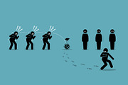 Social Distancing Control Virus, a Person Illustration by Leremy Stick ...