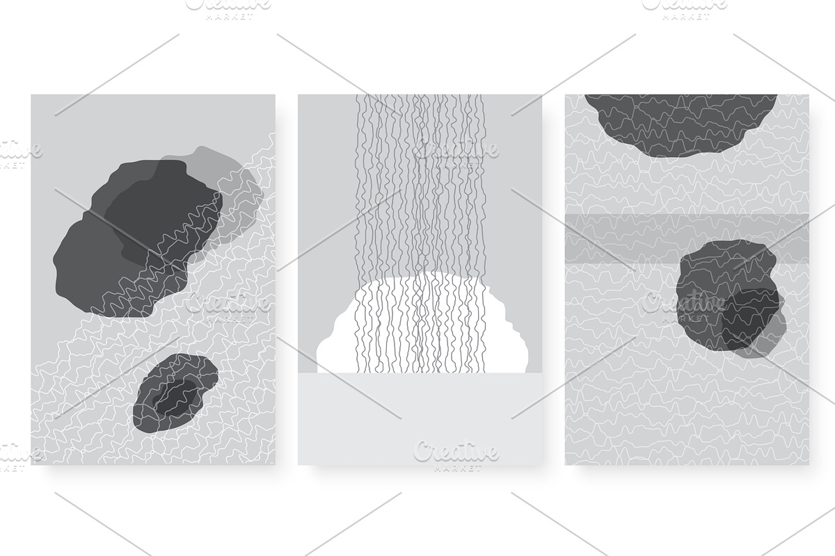 Wall art shapes patterns posters, a Texture Illustration by Lemberg ...