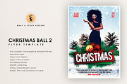 Christmas Ball, a Flyer Template by What a Story