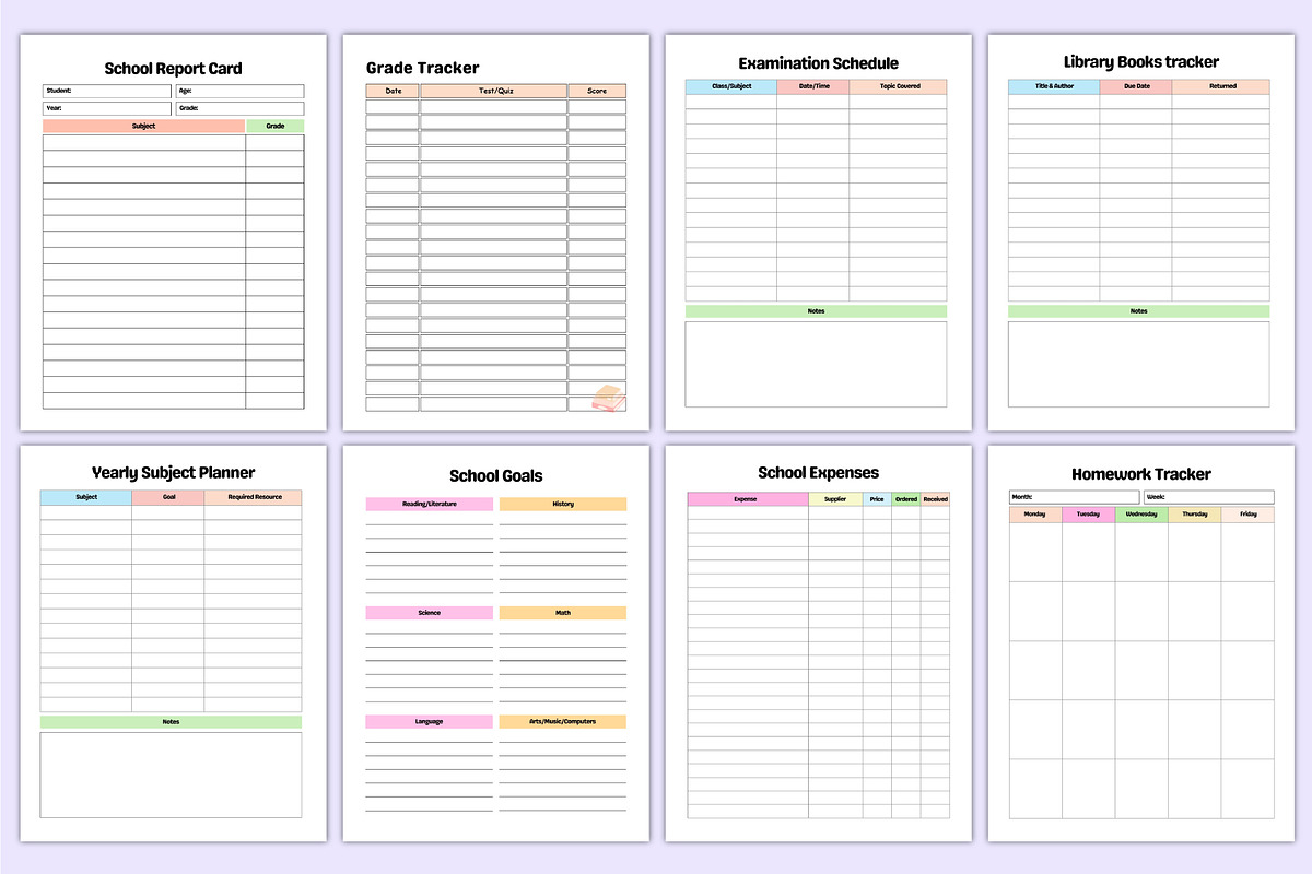2025 Back To School Planner Canva