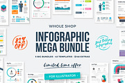 [82% Off] Infographic Mega Bundle, a Work Illustration by Infographic ...
