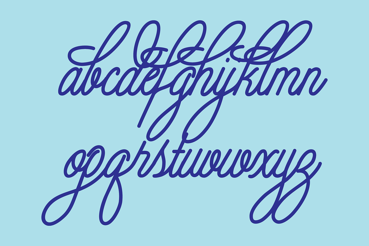 Flair Hand - Hand Lettered Font, a Script Font by GG Design