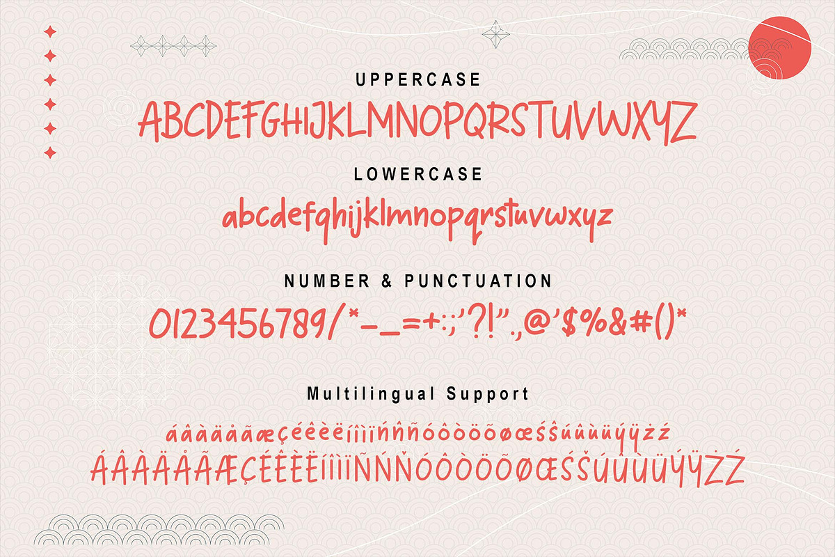Akatsuki Display Font, a Handwritten Font by Zelda Graphic