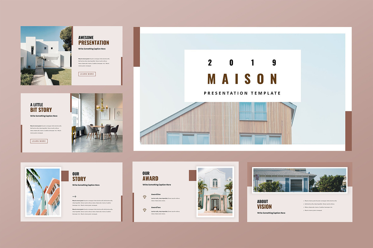 Maison - Property Google Slides, a Presentation Template by TMint Creative