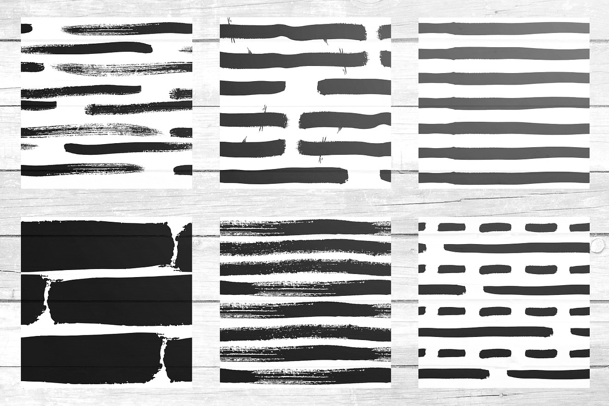 60 Dots&Lines Patterns -Bundle-, a Pattern Graphic by CARROTDESIGN