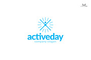 Active Day Logo, a Branding & Logo Template by LogoLabs