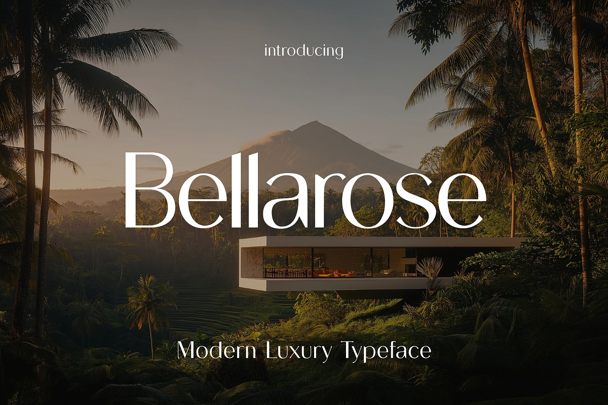Bellarose - Modern Luxury Typeface, a Sans Serif Font by HipFonts