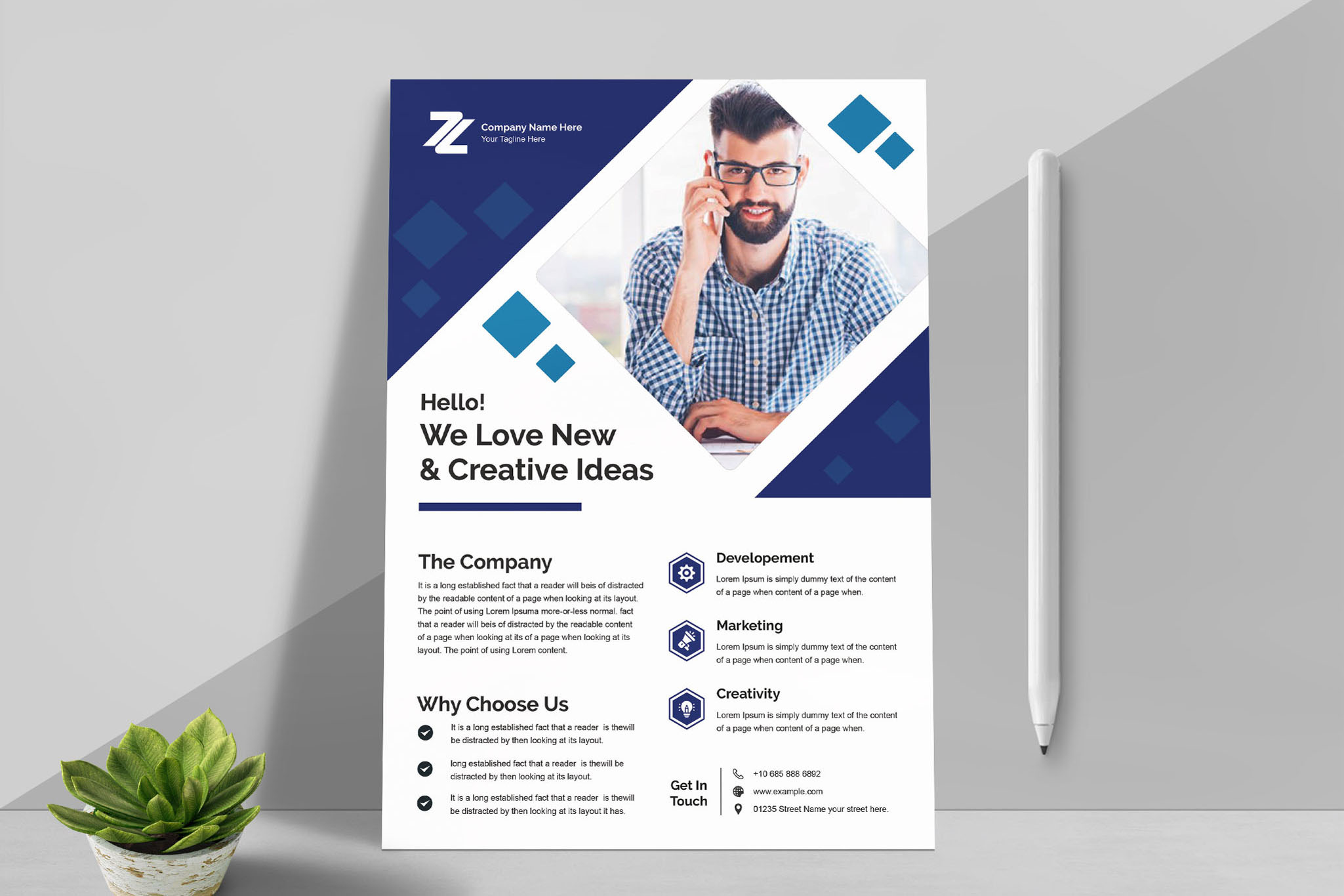 Flyer Template | Creative Market